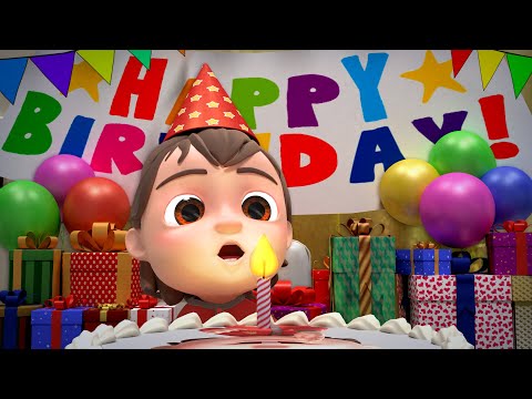 Happy Birthday Song | ABCkidtv Nursery Rhymes & Kids Songs - YouTube