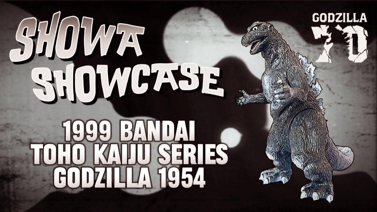 Showa Showcase - 1999 Bandai Toho Kaiju Series Godzilla 1954 vinly ...