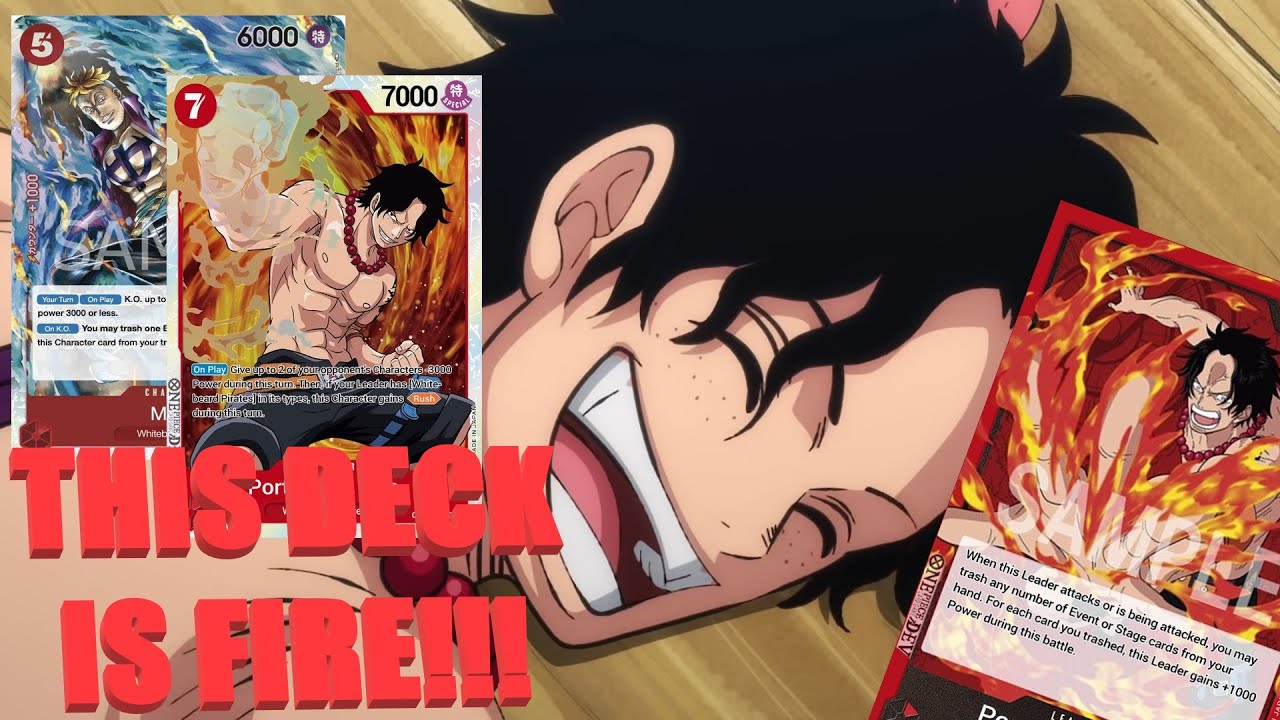 OP03 + OP04 WINNING ACE DECK PROFILE + GAMEPLAY | ONE PIECE TRADING ...