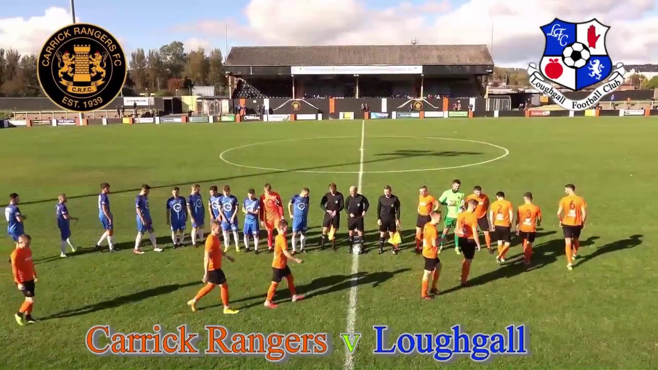 Carrick Rangers FC 1-1 Loughgall FC - YouTube