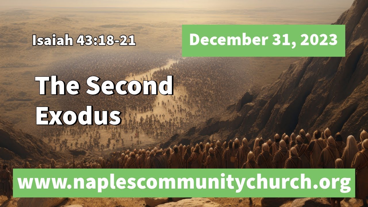 The Second Exodus - 12-31-23 - YouTube