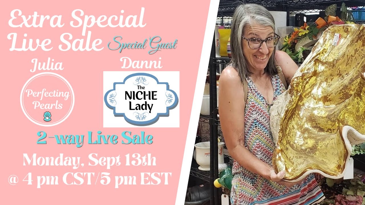 Extra Special LIVE SALE w/ The NICHE Lady - YouTube