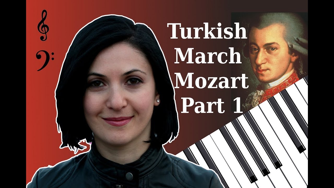 Mozart Turkish March Piano Tutorial 1 მოცარტის თურქული მარში ვიდეო ...