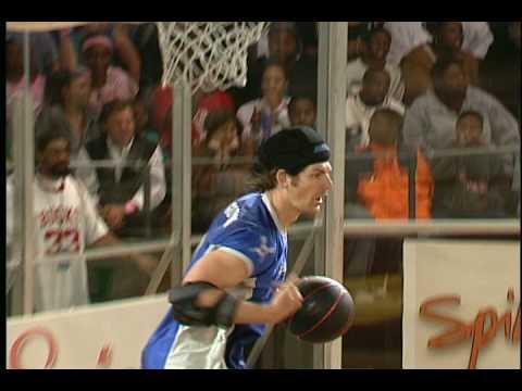 SlamBall - Mason Gordon - Switchblade - Front flip though legs - YouTube