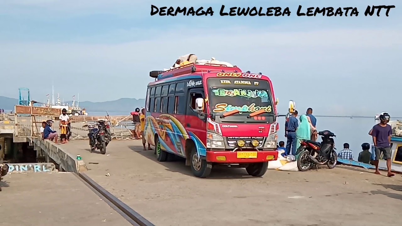 Dermaga di Lewoleba Lembata NTT - YouTube