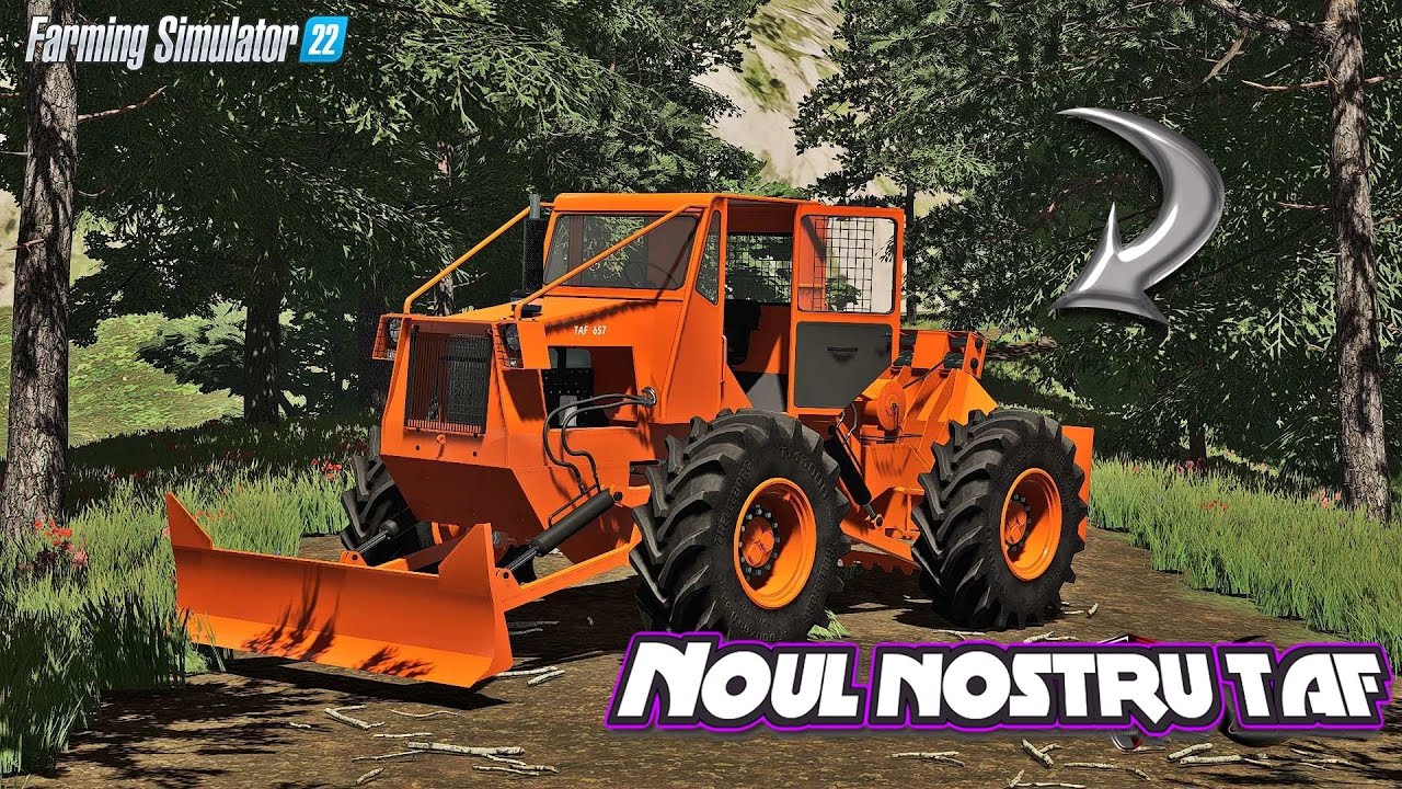 De acum avem cu ce face forestry 😍 Noul taf 😍 Fs 22 Minibrunn SURVIVAL ...