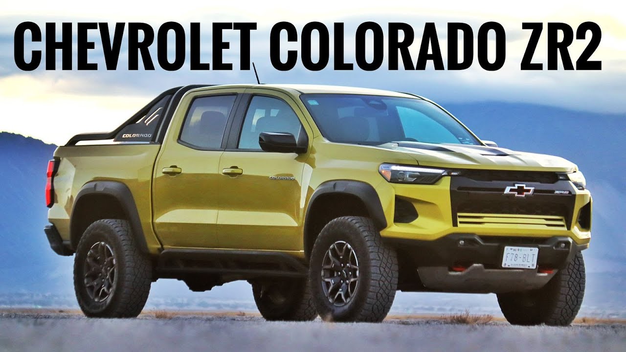 Chevrolet Colorado ZR2, la versión más radical y atractiva - YouTube
