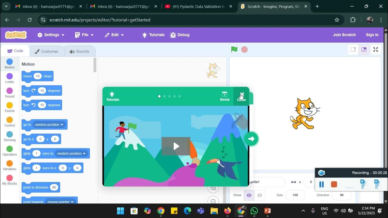 Scratch Programming for Kids 🧒🖥️ | Create Your First Game! - YouTube
