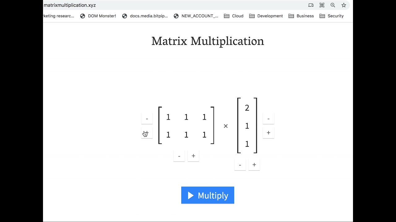 Matrix Multiplication Basics Tensor Manipulation Youtube