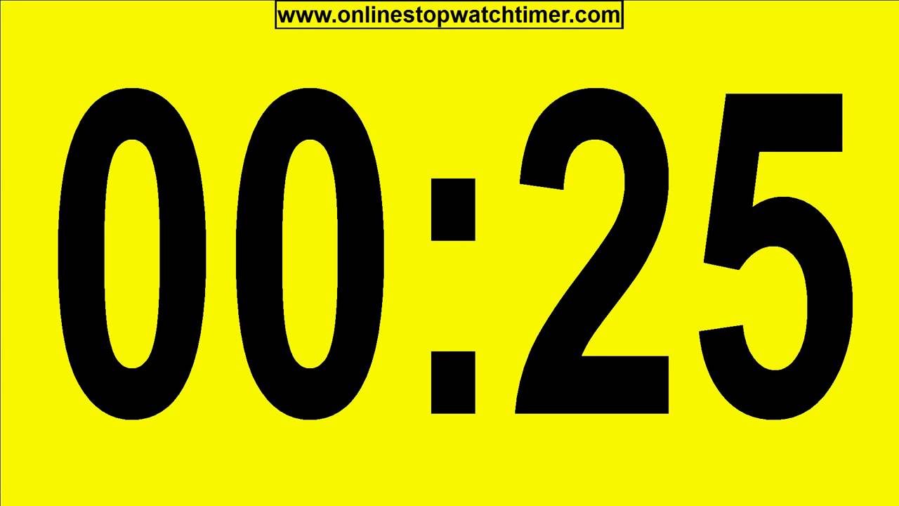 40 Seconds Countdown Timer YouTube