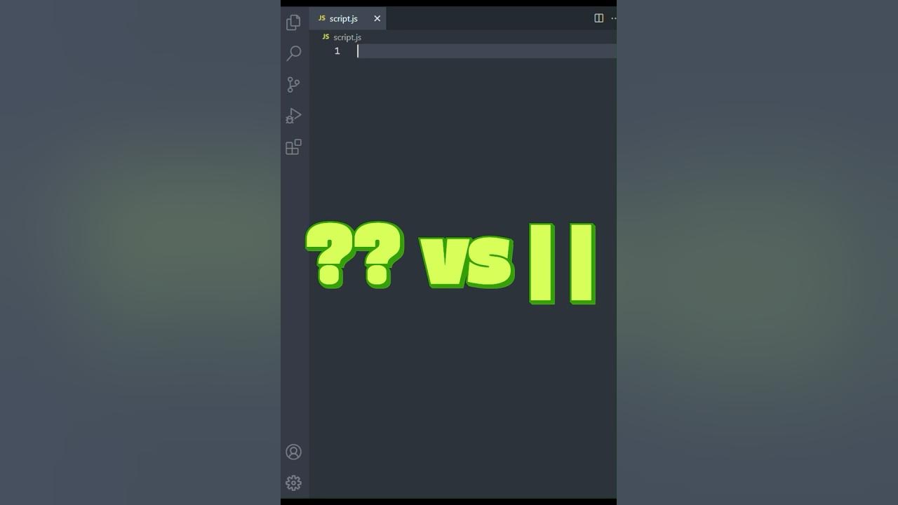 🎯 Nullish Coalescing (??) vs Logical OR (||) – Key Differences! 🔥#javascript - YouTube