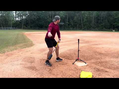 Training with the Whip bat training tool #baseballtraining # ...