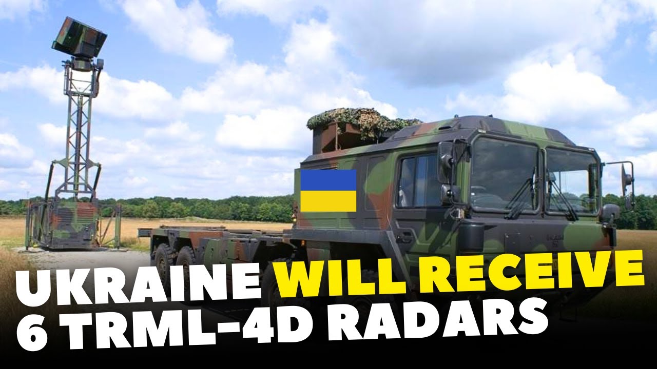 Ukraine will receive six additional TRML-4D radars - YouTube