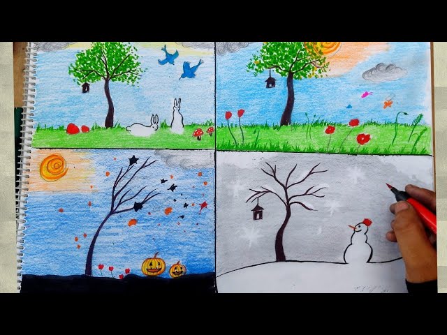 Share More Than 81 All Seasons Drawing Nhadathoangha vn share-more-than-81-all-seasons-drawing-nhadathoangha-vn
