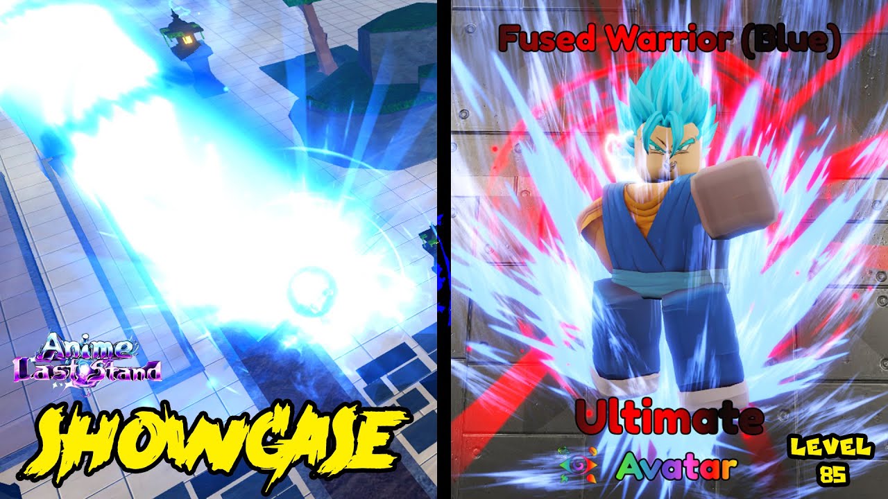 FUSED WARRIOR (BLUE) LVL 85 ULTIMATE UNIT SHOWCASE - ANIME LAST STAND ...
