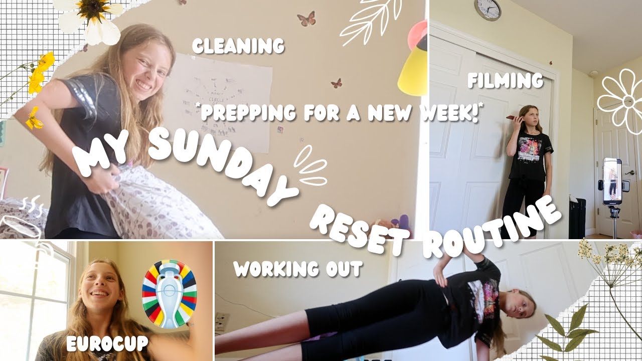 my sunday reset routine *prepping for a new week* - YouTube