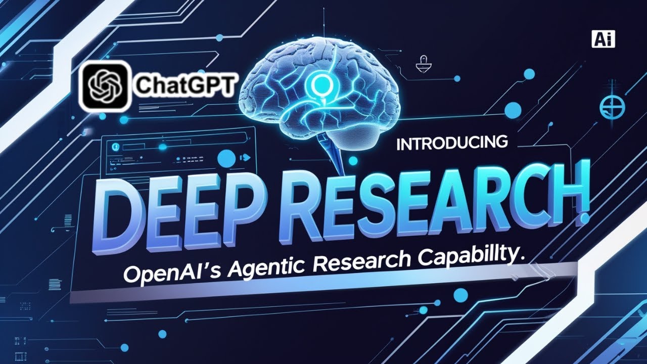 Introducing Deep Research: OpenAI's Agentic Research Capability - YouTube
