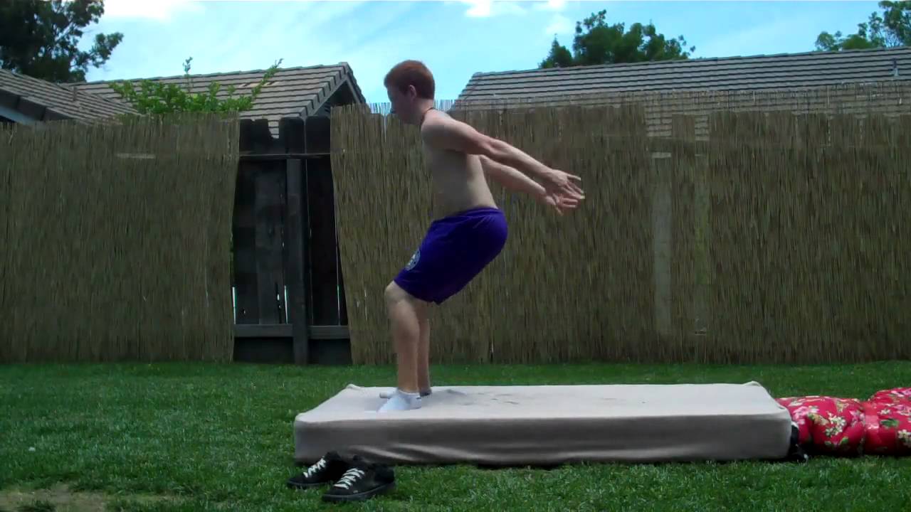 BackFlip Progression - YouTube