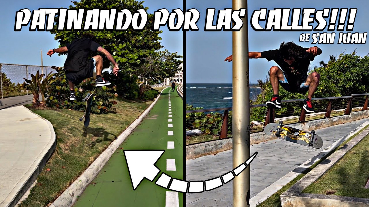 PATINANDO POR LAS CALLES DE SAN JUAN PUERTO RICO!! Vlog #7 ...