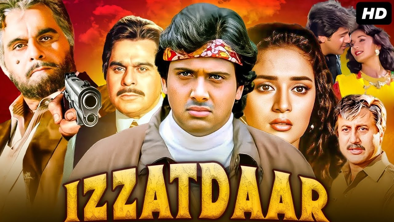 Govinda's IZZATDAAR Full Movie | Madhuri Dixit, Dilip Kumar | Hindi ...