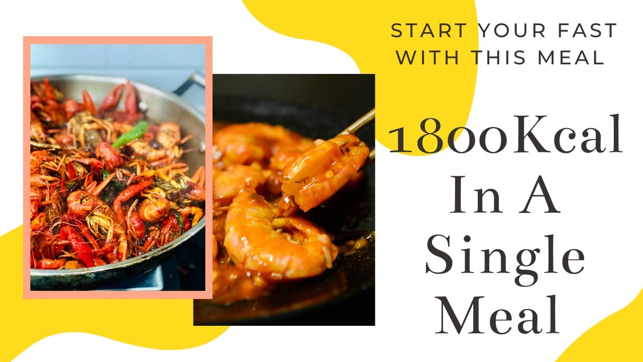 1800 Kcal IN A SINGLE MEAL - YouTube