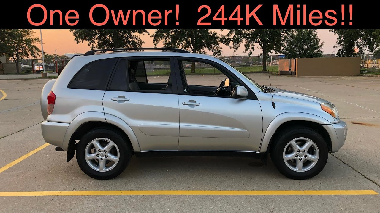 2002 Toyota RAV4 L AWD Tour and Test Drive - YouTube