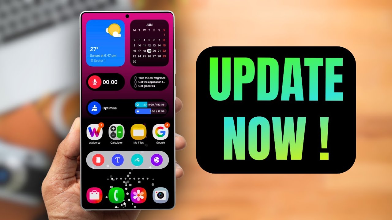 Massive New Updates Arrive on Galaxy Phones ! - YouTube