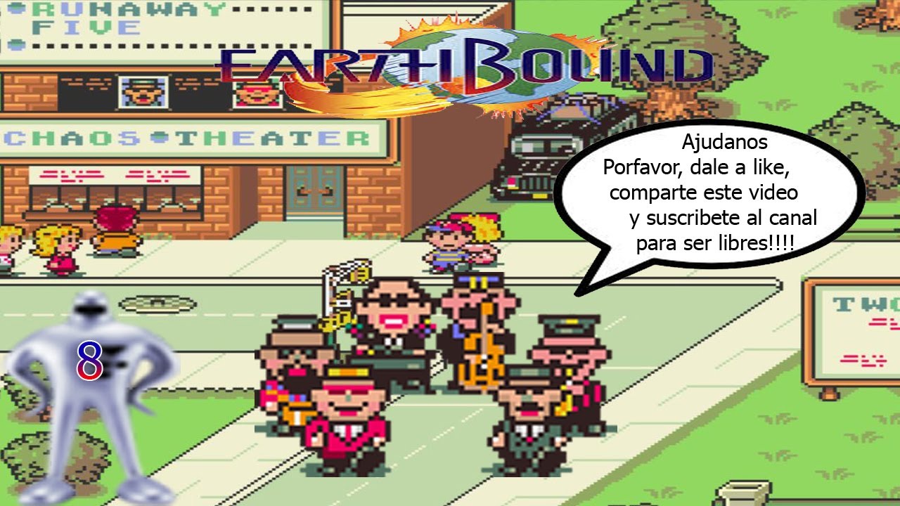 Earthbound. Cap 8. Salvando a los Runaway Five - YouTube
