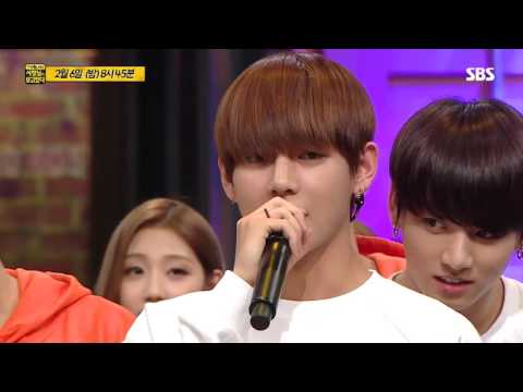 [Sub Español] 160206 The Boss is Watching BTS V imitating Baek Yoonsik's line