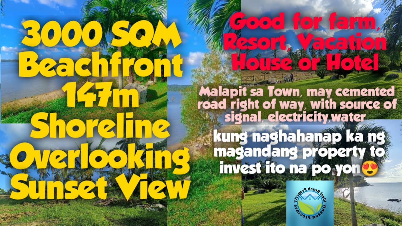 (#19) (SOLD) 3000Sqm Beachfront | Overlooking Sunset View | 147m ...