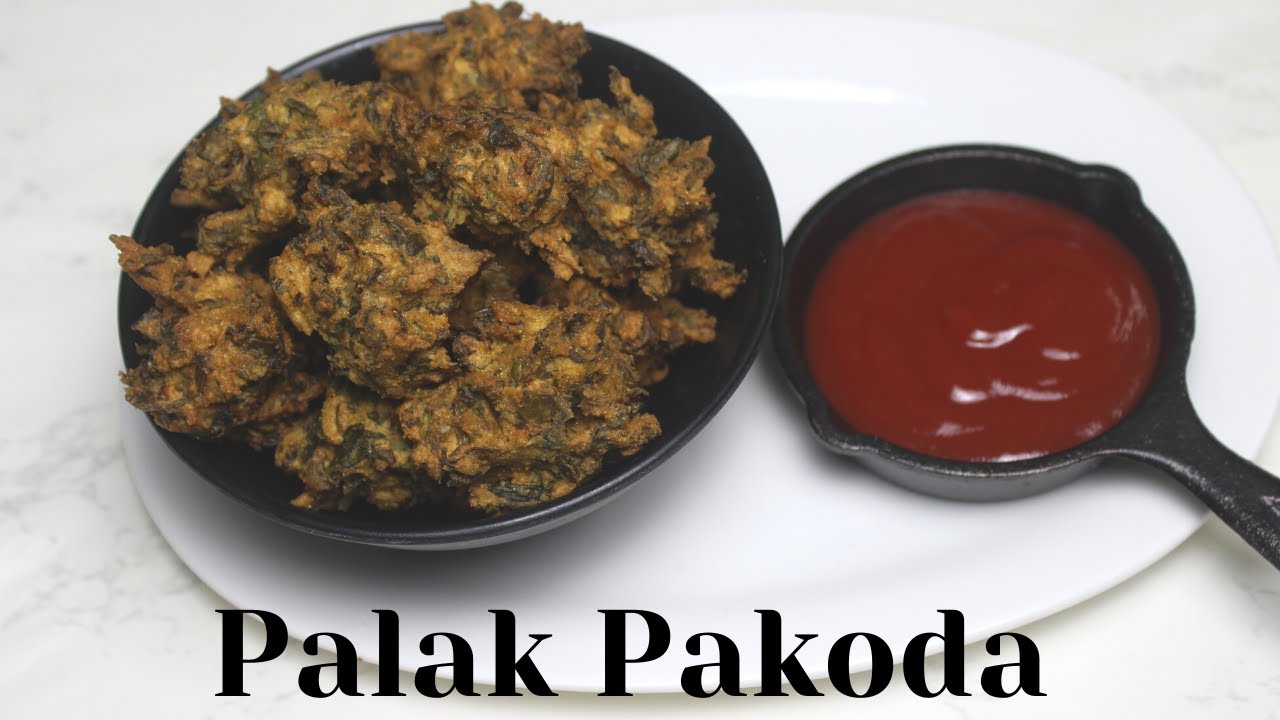 PALAK PAKODA | CRISPY PALAK PAKODA RECIPE | SNACKS RECIPE | NALLA SUVAI ...
