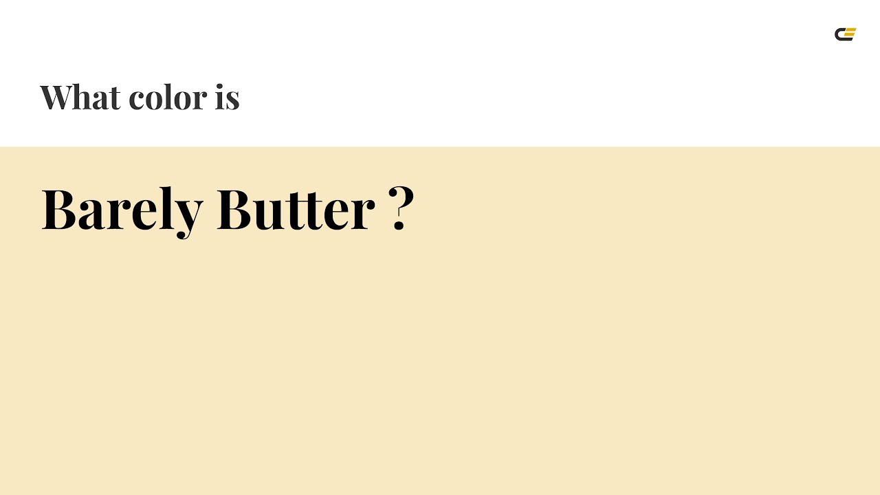 Barely Butter color #f8e9c2 hex Cool Yellow color f8e9c2 - YouTube