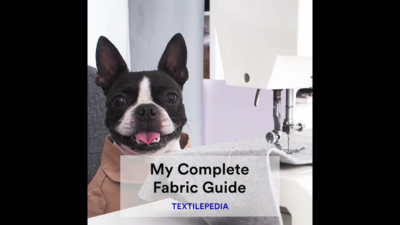 The Complete Fabric Guide Textilepedia By #Fashionary - YouTube