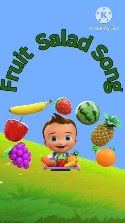 Fruit Salad Song/ Watermelon song/ Watermelon Rhymes// Iniyakidsworld ...
