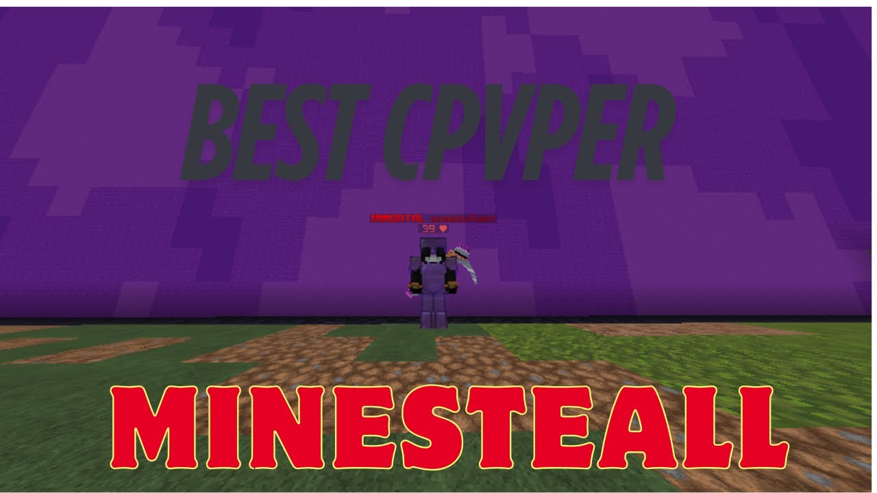 best cpvper in minesteal - YouTube
