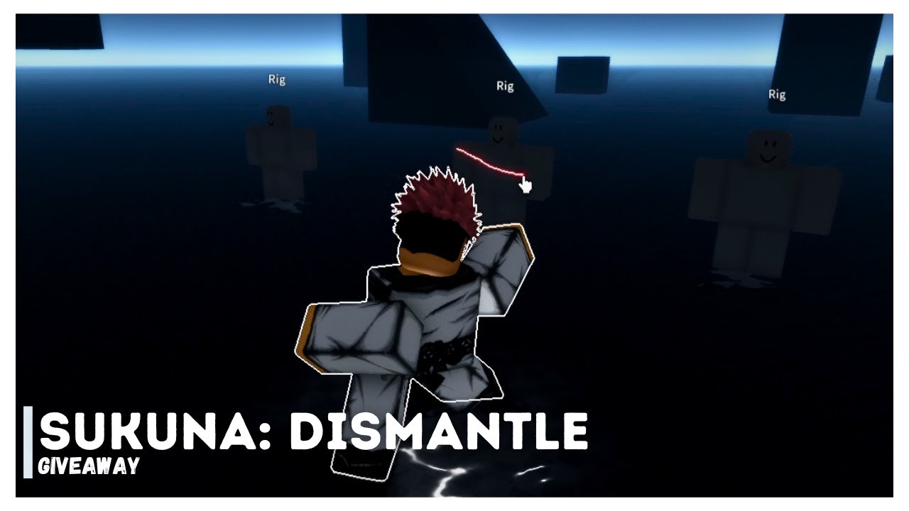 ROBLOX STUDIO | Sukuna's Dismantle (Giveaway) - YouTube