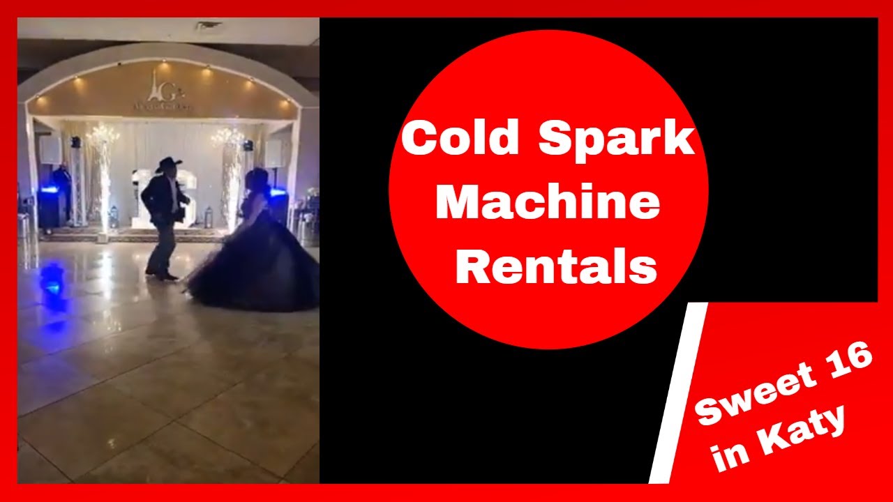 Indoor Sparkler Machine Rental Cold Sparklers Sweet 16 Father Daughter ...