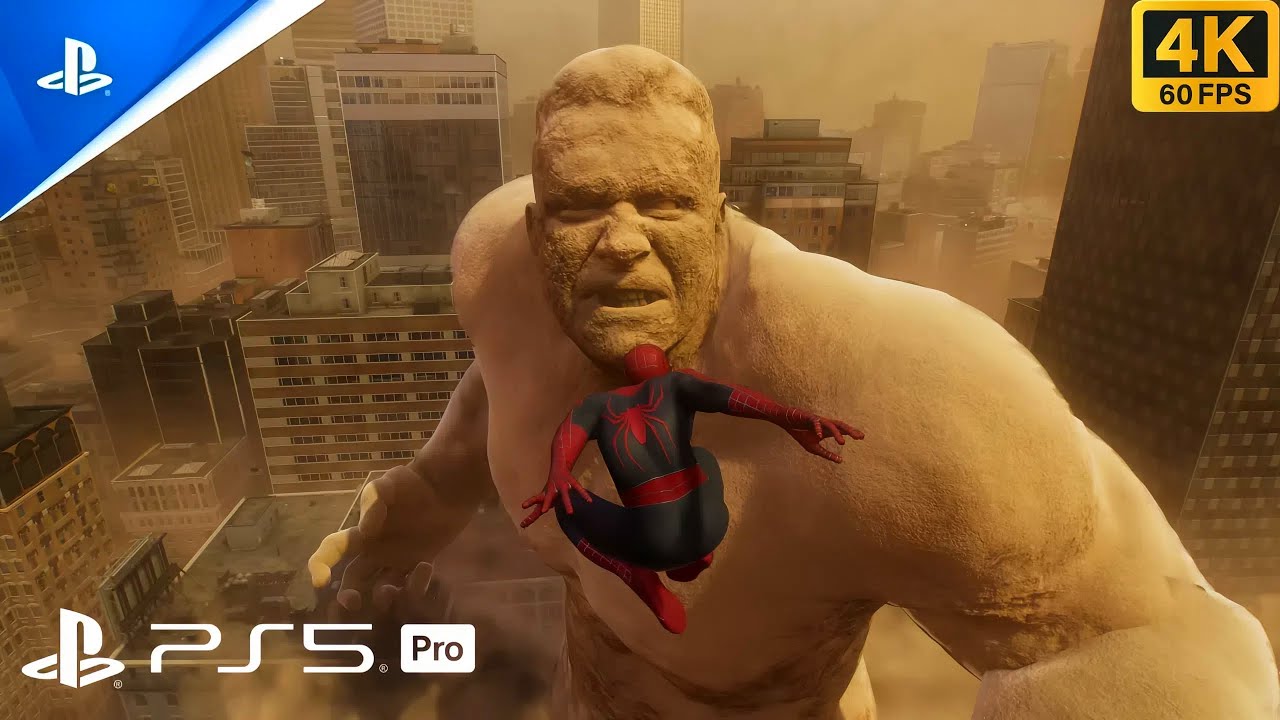 Spider-Man vs Sandman in Sam Raimi Suit | PS5 Pro Gameplay | Spider-Man ...