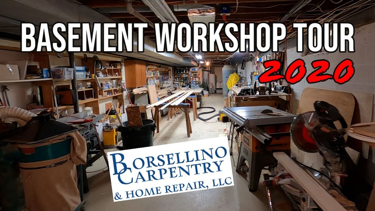 Basement Workshop Tour 2020 - YouTube