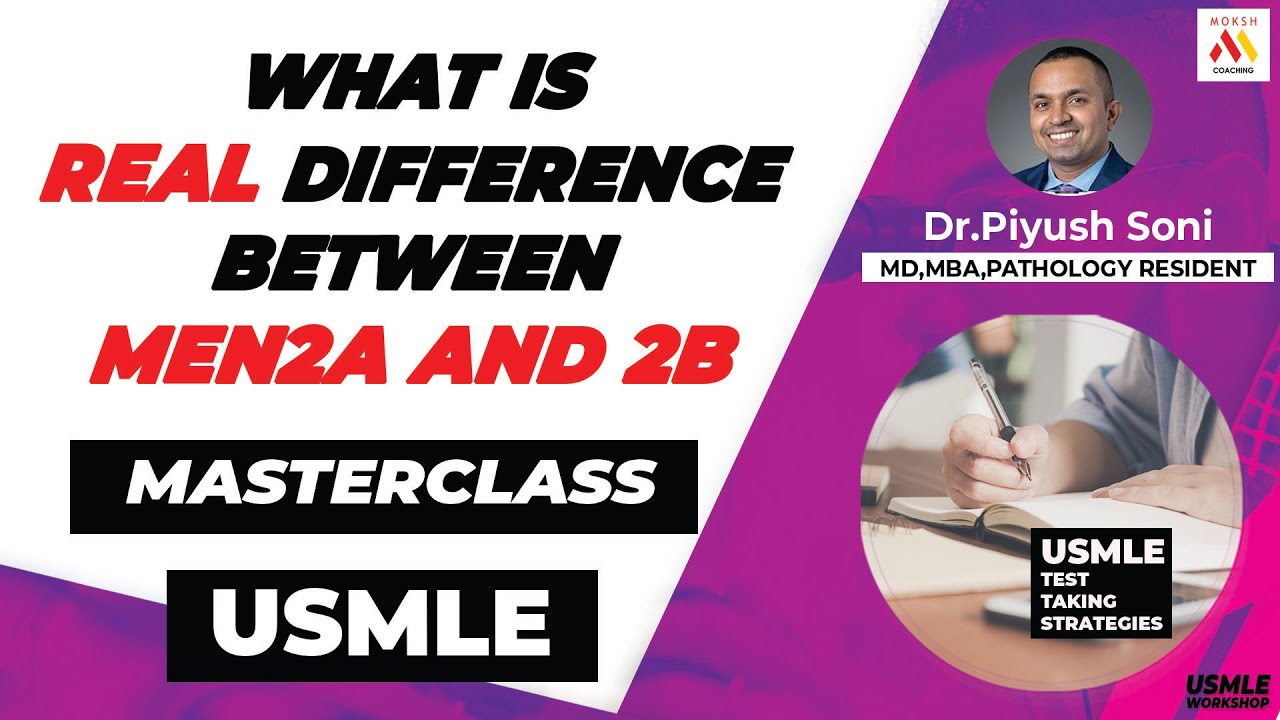What is Real Difference Between MEN2A and 2B | Masterclass | 2020 ...