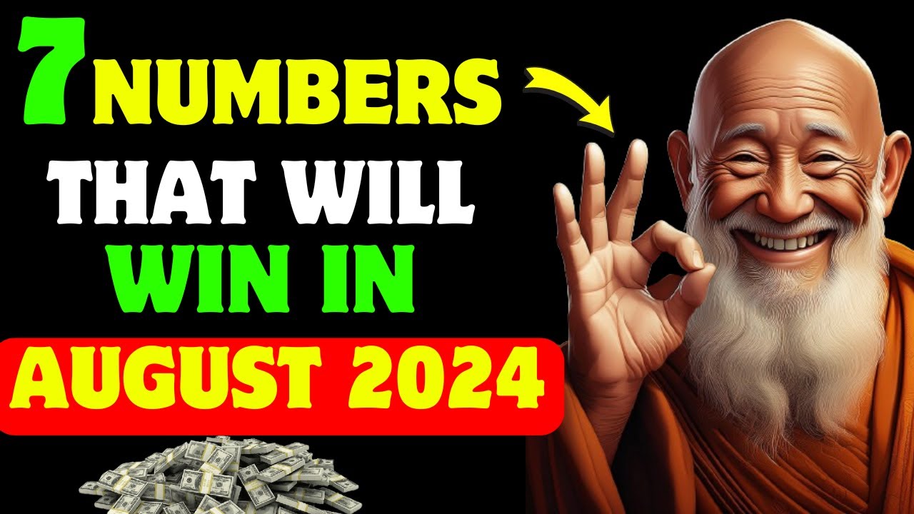 Lucky Numbers: 7 NUMBERS MOST LIKELY TO APPEAR IN AUGUST 2024 ...