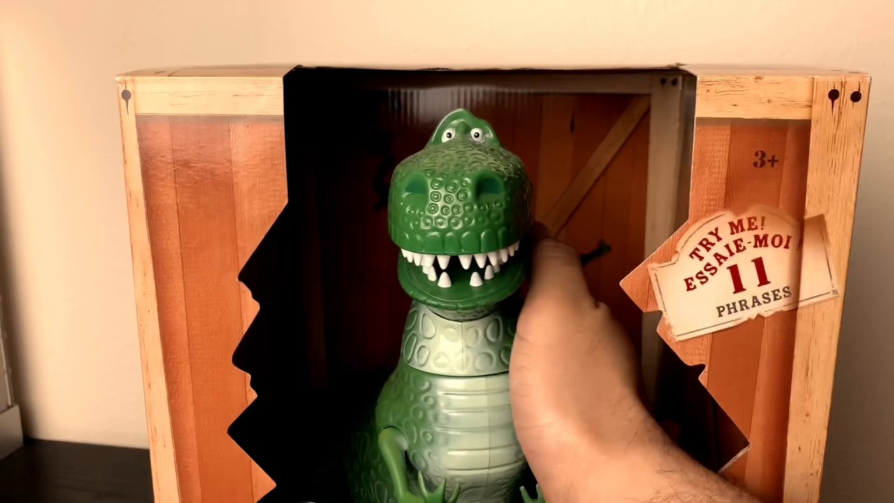 Disney Store Rex Talking Action Figure Toy Story 4 11 Phrases/Saying ...