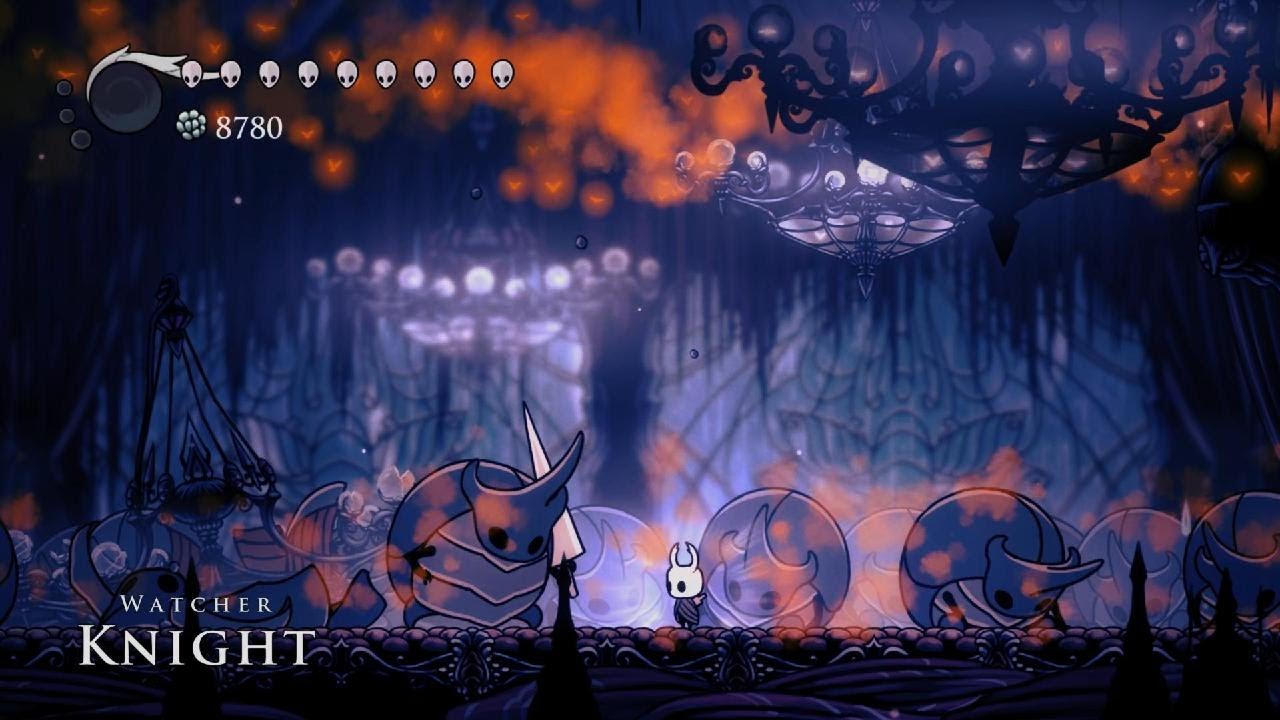 Hollow Knight - Watcher Knight Boss [No Damage/No Hit] - YouTube