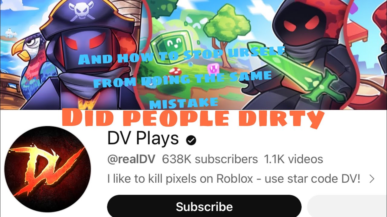 DV PLAYS DID PEOPLE DIRTY! And how to prevent the mistake he did - YouTube