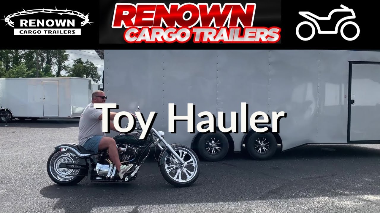 What you need to haul your BIG BOY TOYS! Toy Hauler | Custom Enclosed ...