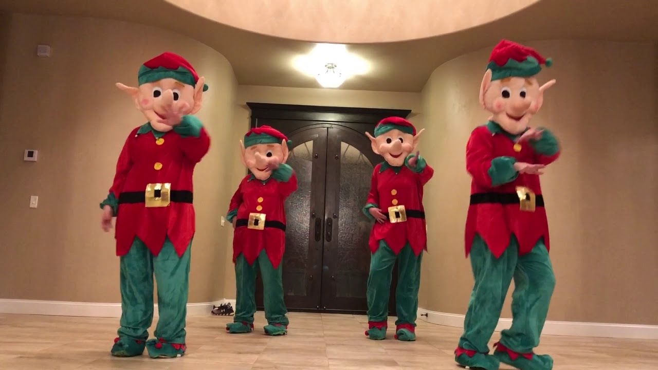Christmas Parade Dance to Oh Santa - YouTube