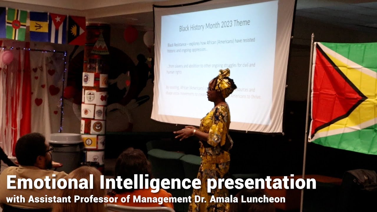 Emotional Intelligence / featuring Dr. Amala Luncheon - YouTube