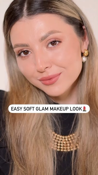 Easy Soft Glam Makeup Tutorial #shorts - YouTube