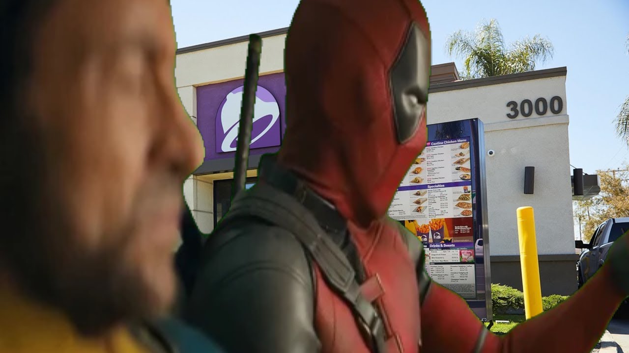 Deadpool & Wolverine`s Taco Bell Nachos BellGrande Sharts - YouTube
