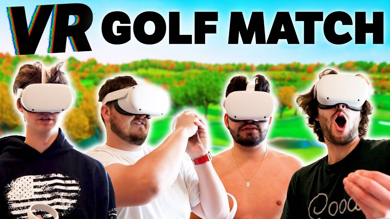 Good Good Plays a VR Golf+ Match / / Virtual Reality Golf - YouTube
